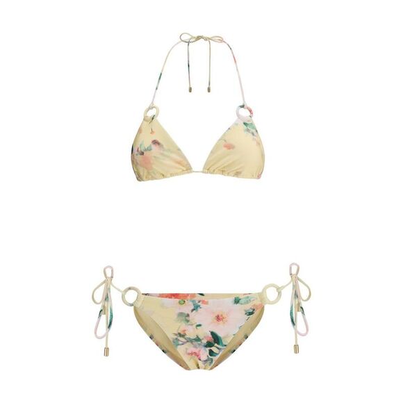 Zimmermann | Swim | Zimmermann Floral Bikini Set Women Yellow Swimwear ...